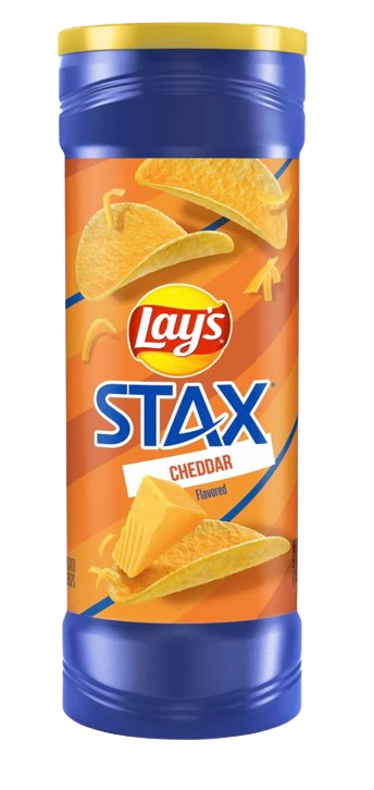 Lays Stax Potato Chips Cheddar 5.5oz/115.9g USA – dailydojo