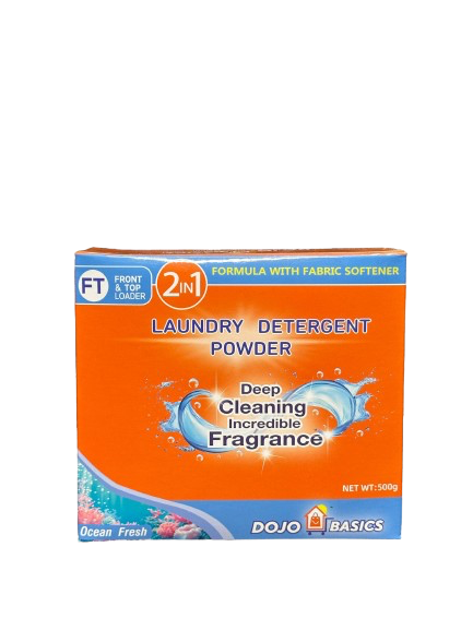 DOJO BASICS DETERGENT POWDER 500GM OCEAN FRESH – dailydojo